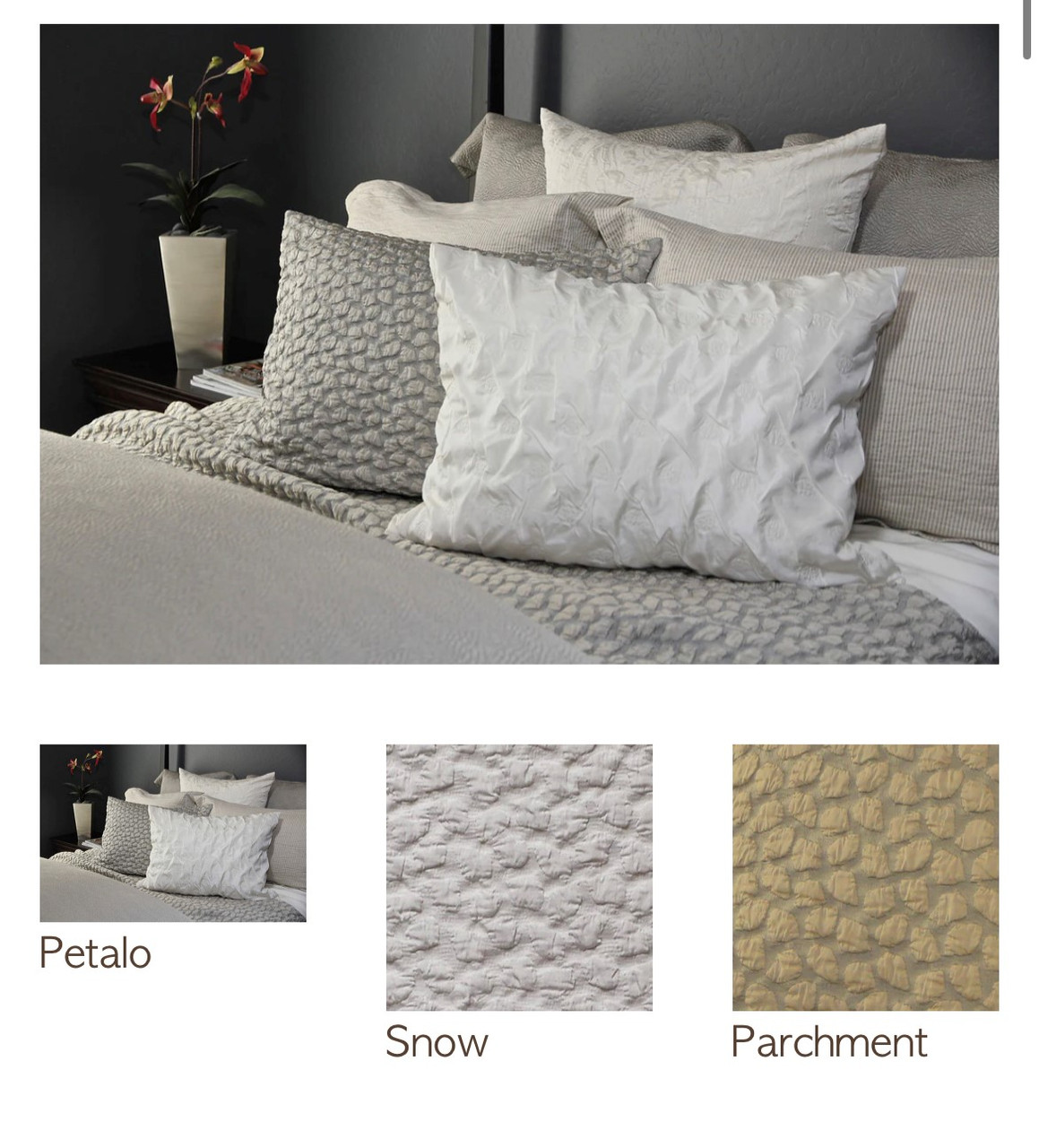 SDH Petalo Duvets & Covers - Pure Linens - Legna Sheets Cases and SDH ...