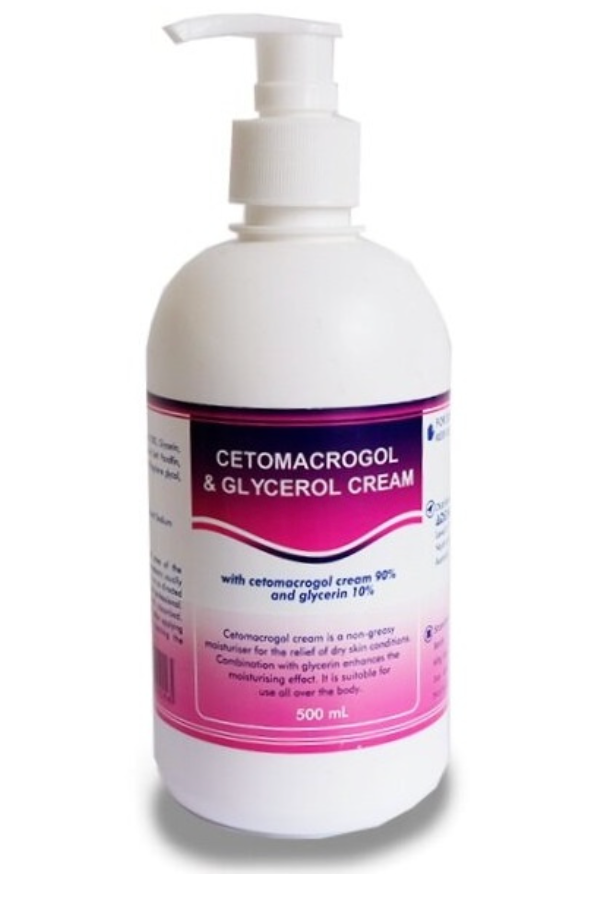 Cetomacrogol 90% + Glycerol 10% Cream 1000 mL