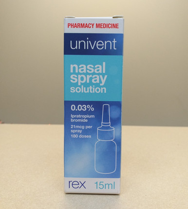 Univent Nasal Spray 15ml