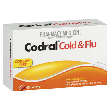 CODRAL Cold & Flu 48 Tablets