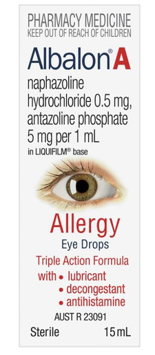 Albalon A Allergy Eye Drops 15ml