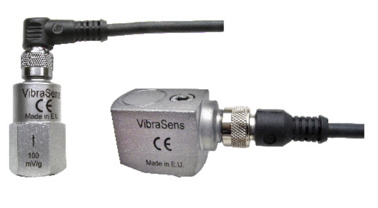 Industrial accelerometer features M12 connector - VibraSens