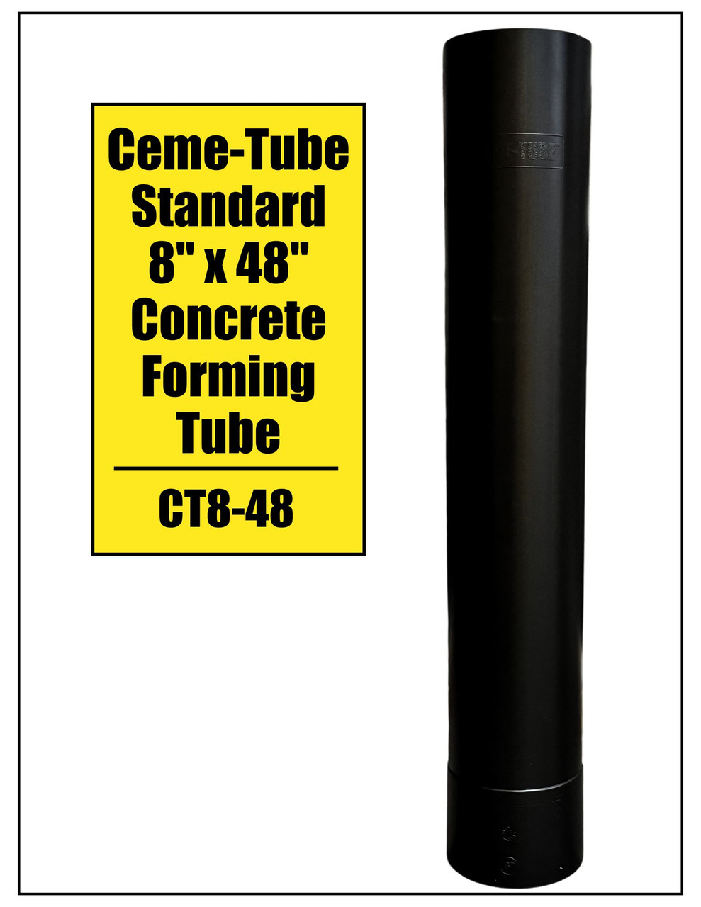 8" Ceme-Tube Standard Concrete Forming Tube