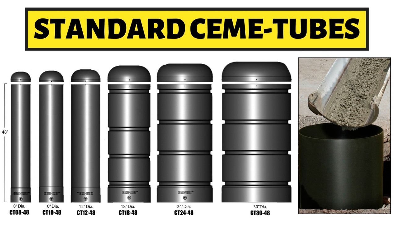 10" Ceme-Tube Standard Concrete Forming Tube