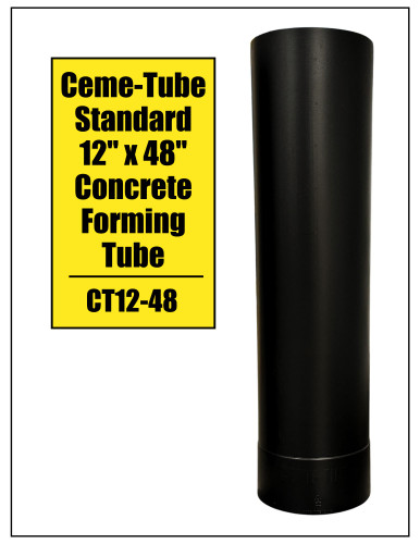 12" Ceme-Tube Standard Concrete Forming Tube