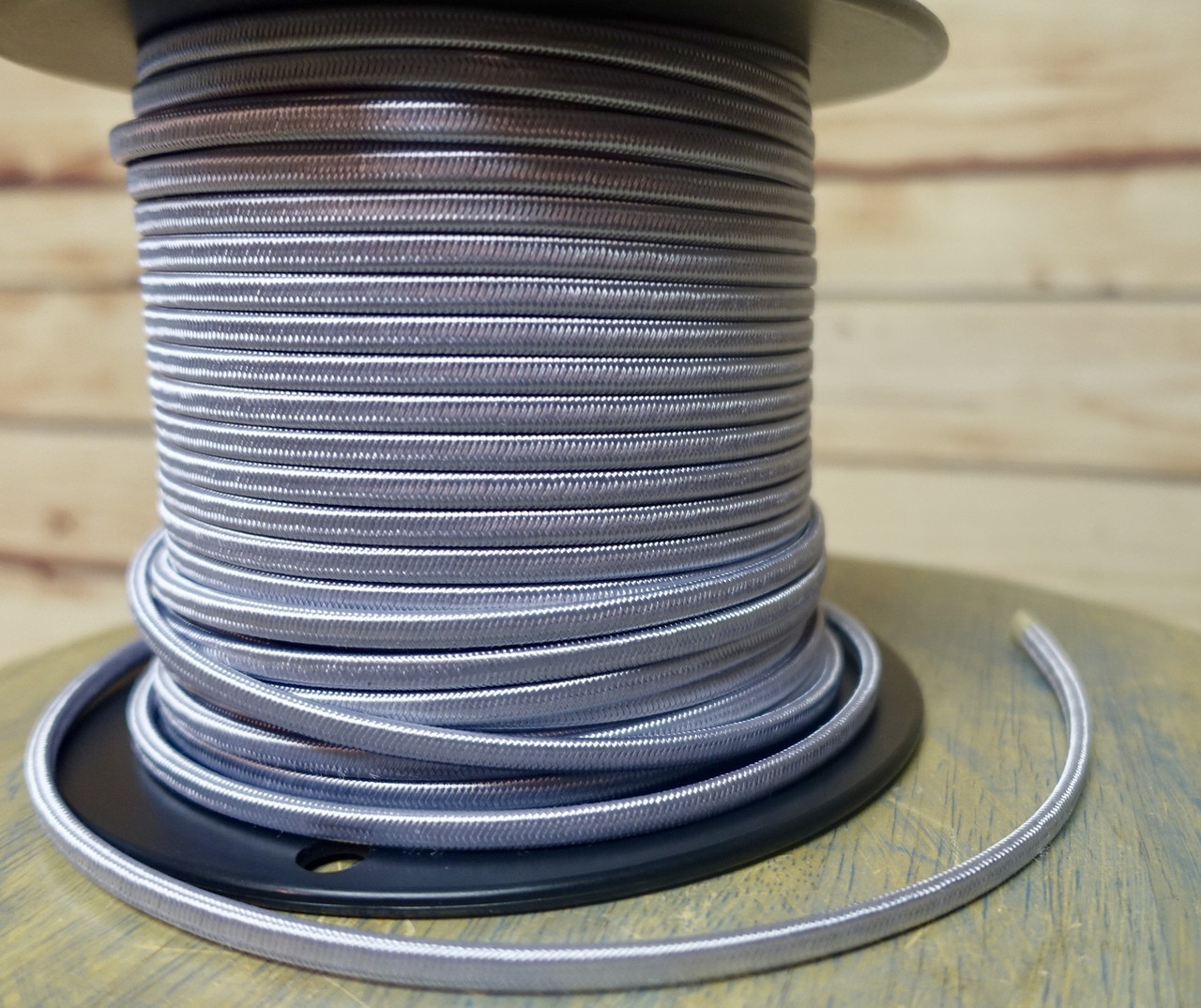 Brown Parallel (Flat) Cloth Covered Wire, Rayon - PER FOOT - Snake Head ...