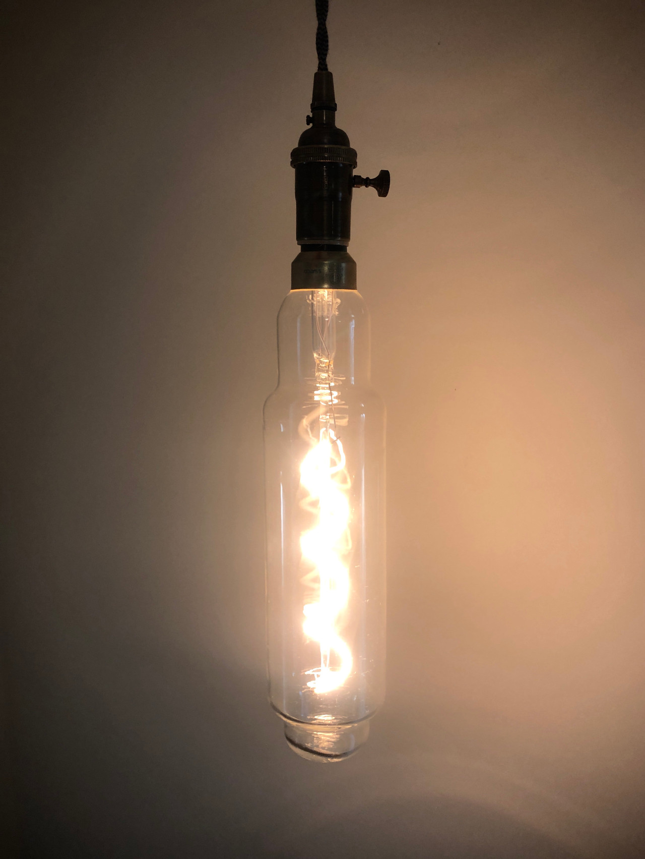 Vintage Tubular LED Light Bulb | Tubular Edison Bulb