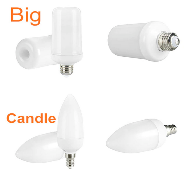 Flame Effect LED Light Bulb | Flicker Flame Light Bulbs
