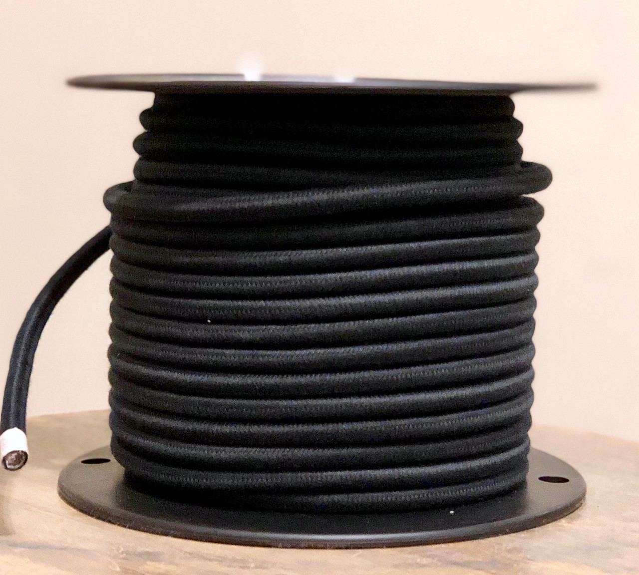 Cloth Covered Electrical Power Cord - Fabric Braided Wiring