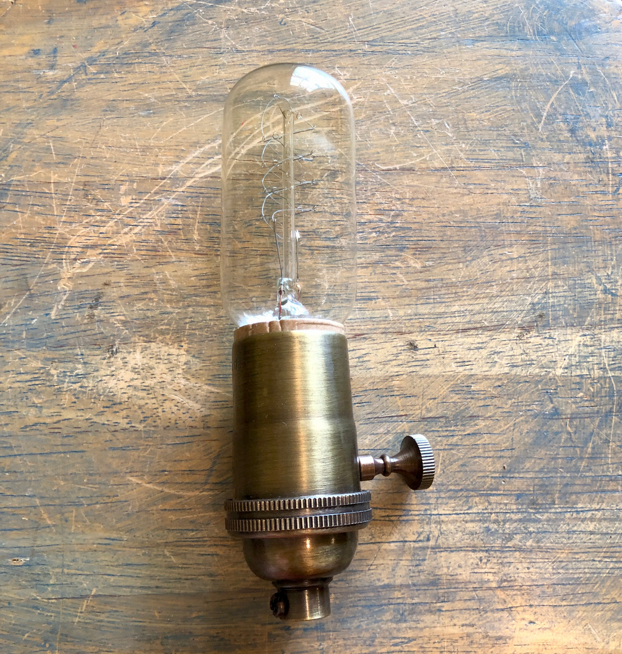 Radio Style Tubular Light Bulb | Vintage T14 Edison Bulb