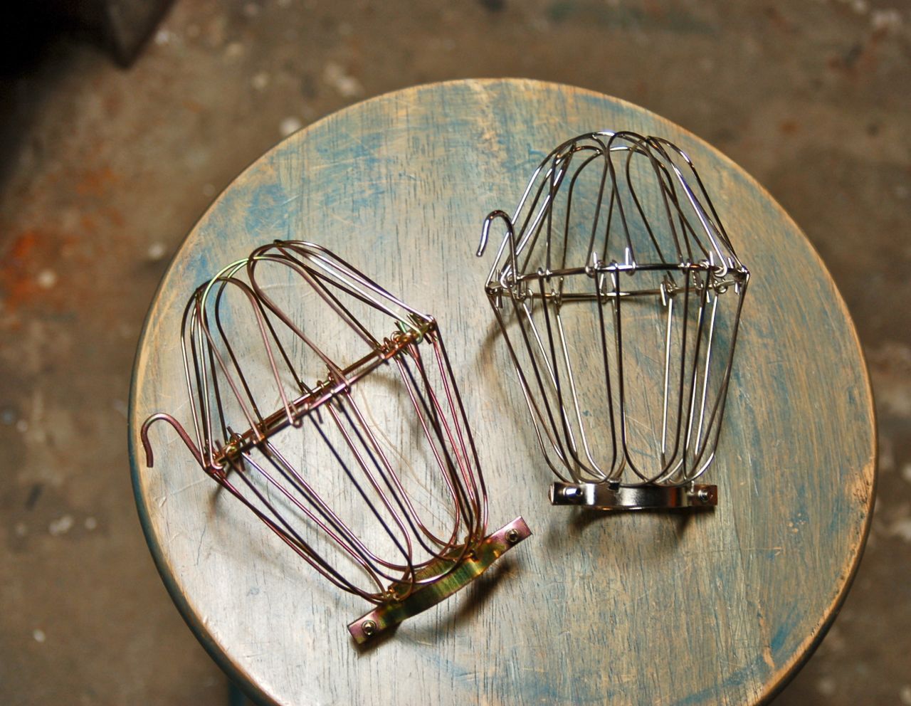 Nickel Wire Light Bulb Cage | Nickel Light Bulb Cage Protector