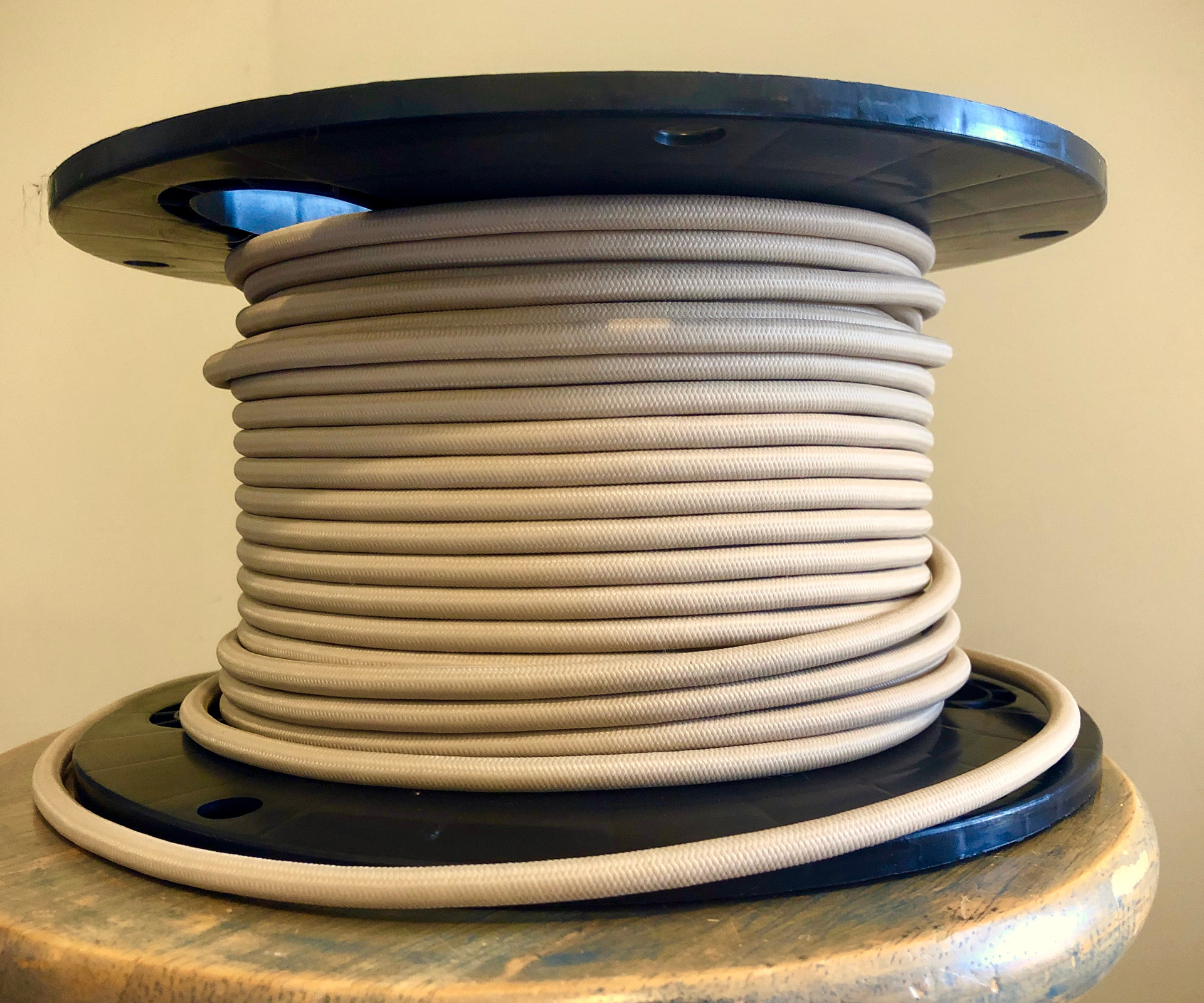 Red, White & Blue Electrical Wire - Round, Nylon