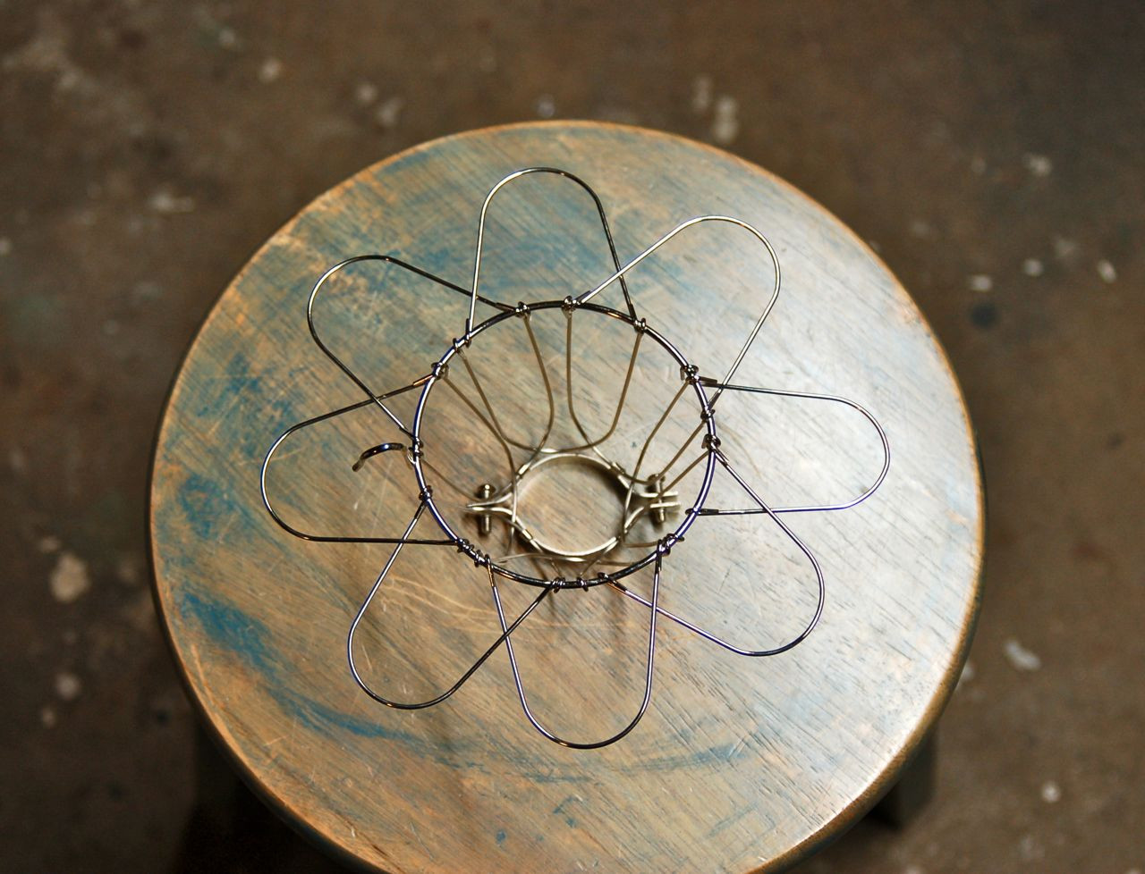 Nickel Wire Light Bulb Cage | Nickel Light Bulb Cage Protector