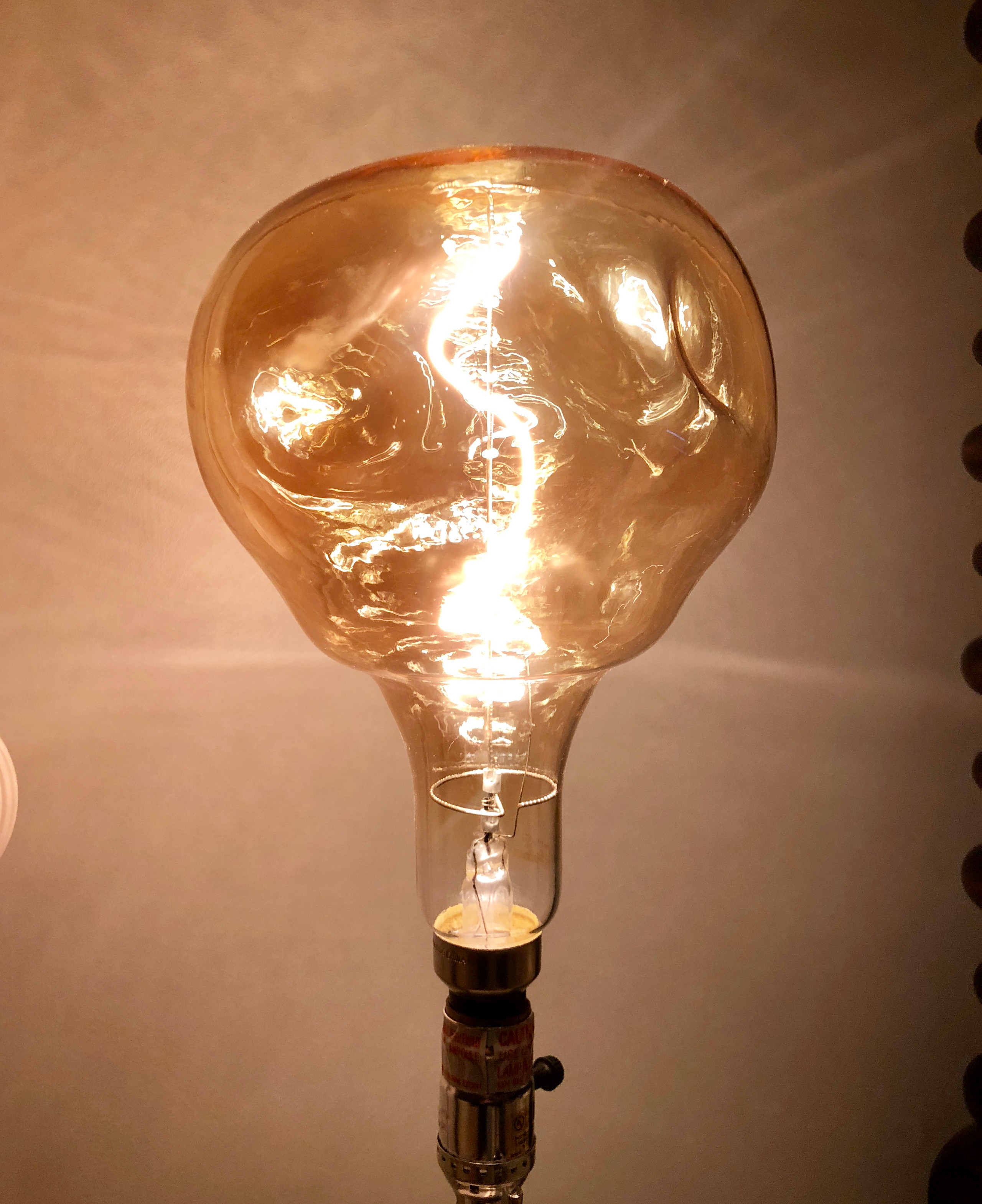 4W Oversize Edison Orb Light Bulb | Snake Head Vintage