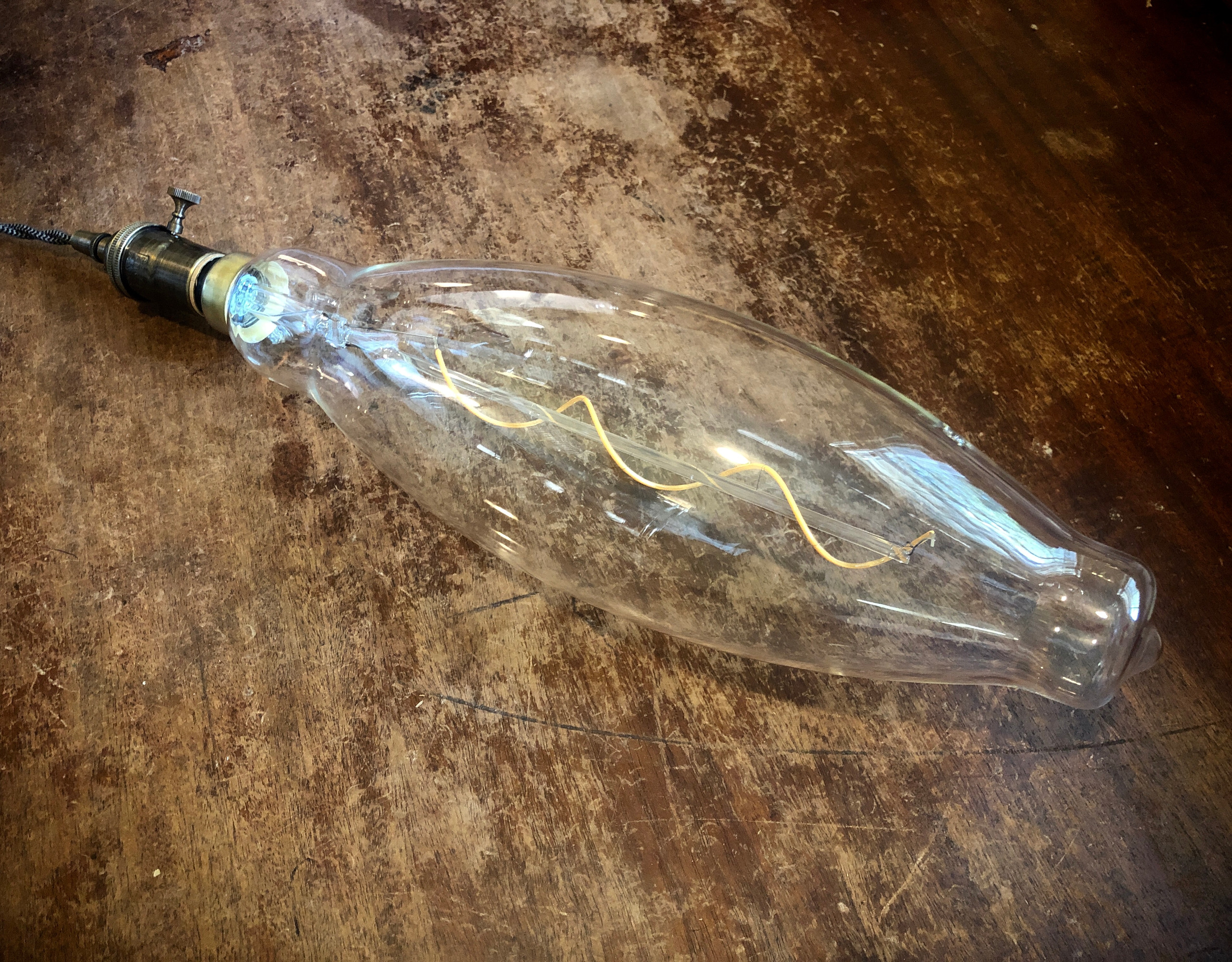 LED Torpedo Light Bulb - 4W, BT38 | Snake Head Vintage