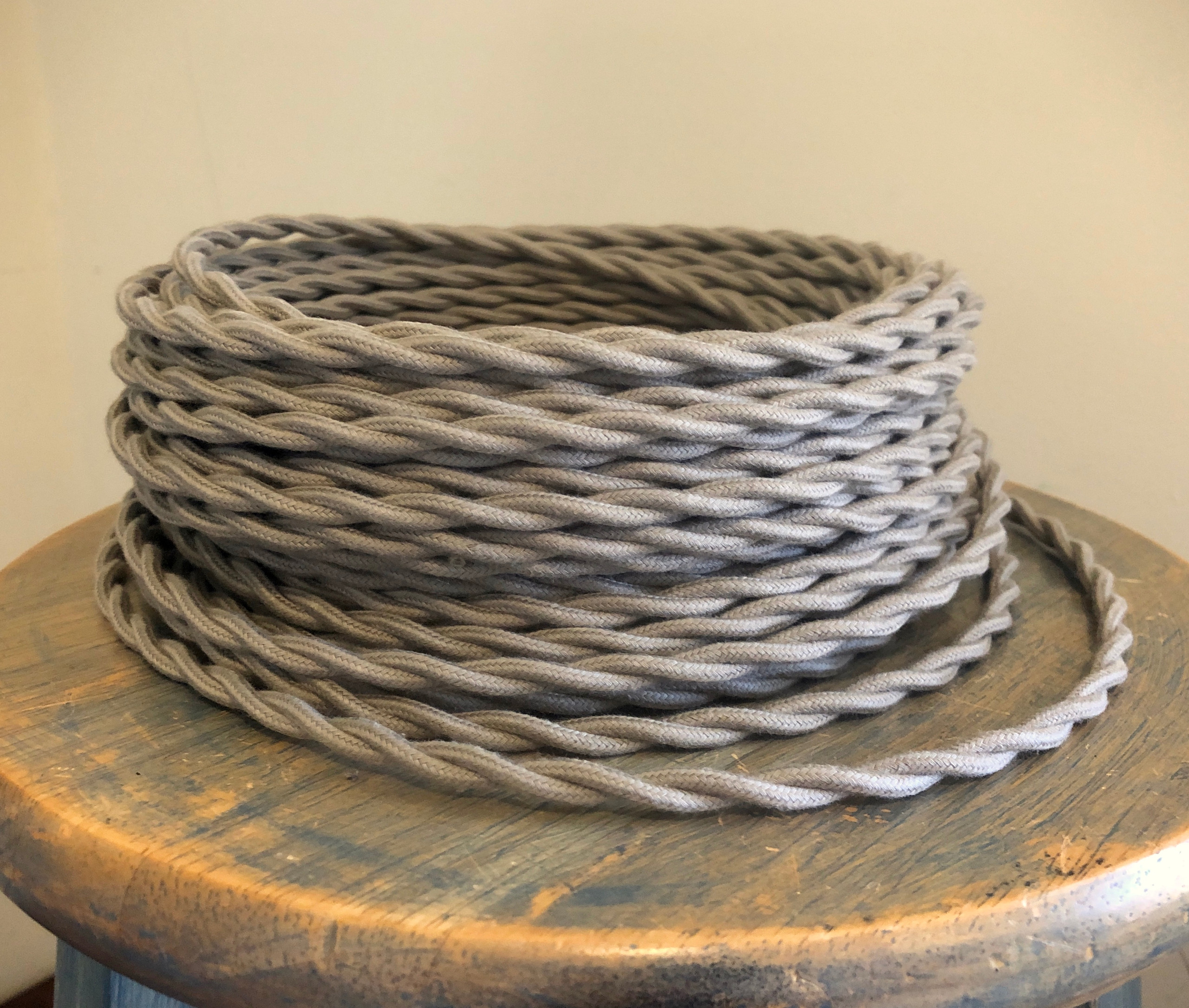 Twisted Cloth Covered Wire | Cloth Covered Electrical Cord