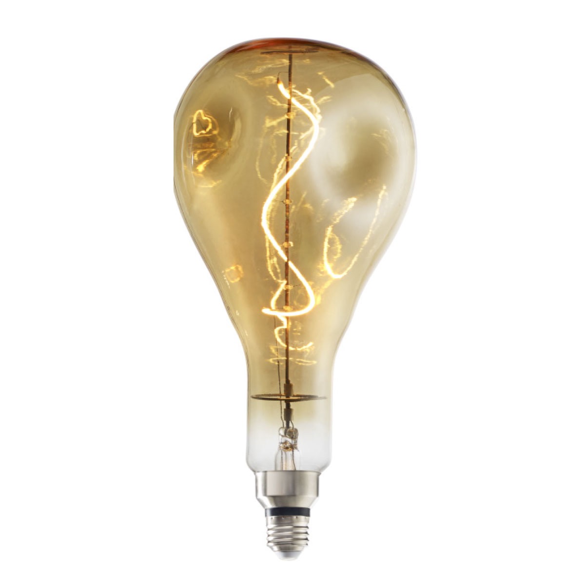4 Watt Oversize LED Edison Bulb - Droplet | Snake Head Vintage