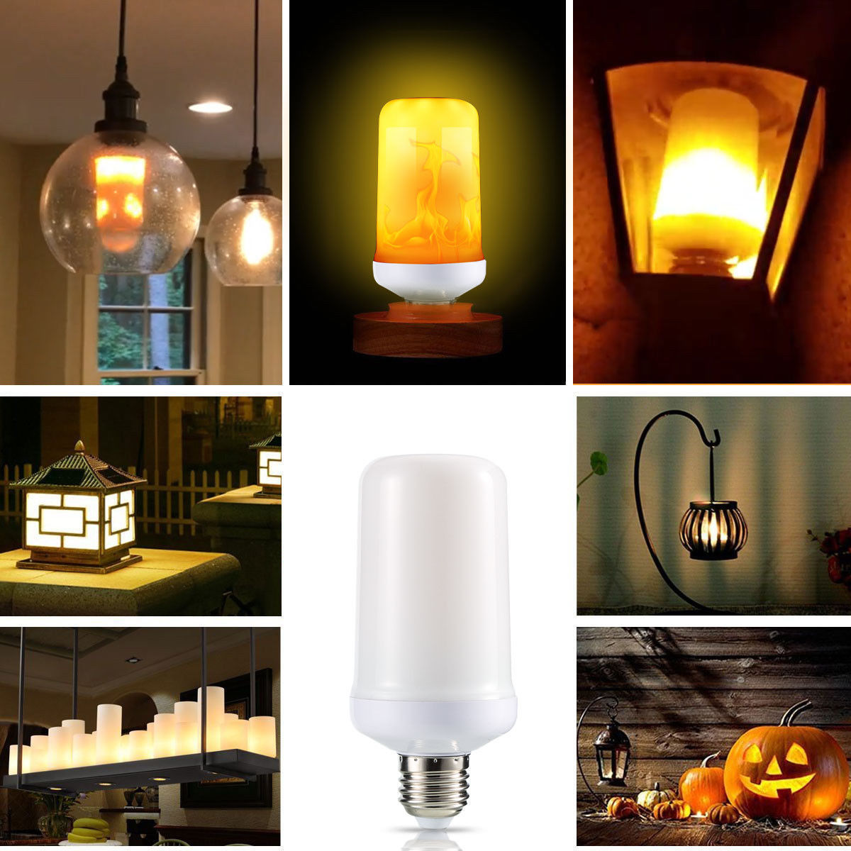 Flame Effect LED Light Bulb | Flicker Flame Light Bulbs