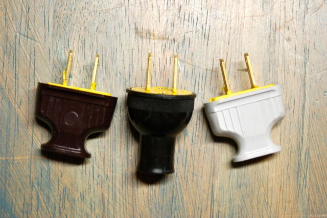 Cloth Covered Lamp Cord with Plug | Vintage Style Lamp Wire