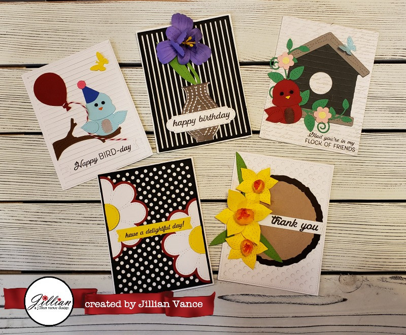 Spring Birdies and Blooms Class Kit including Extras - A Jillian Vance ...
