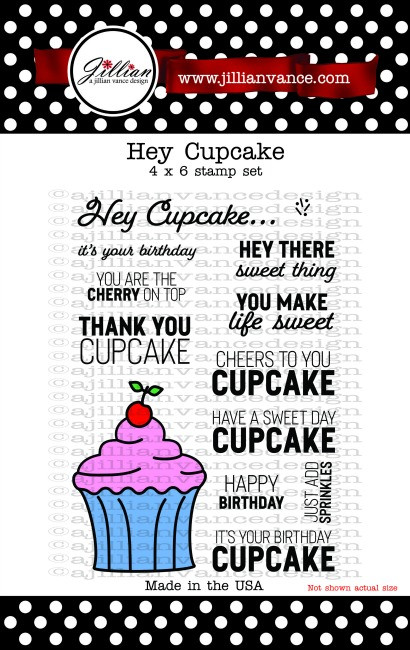 Hey Cupcake Stamp Set - A Jillian Vance Design