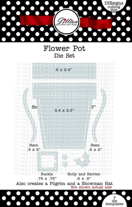 Flower Pot Die Set - A Jillian Vance Design
