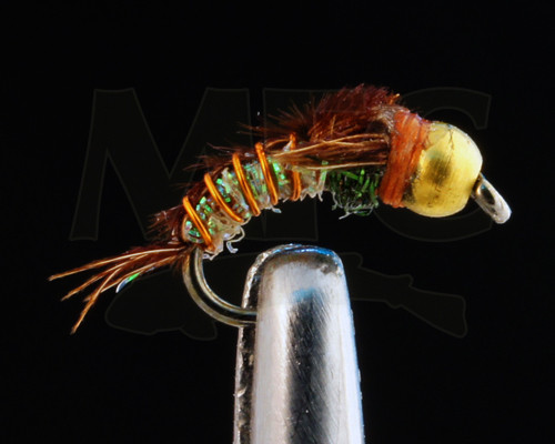 Fly Fishing Nymph Fly Patterns / Kyle's BH C-N Super Flash PT
