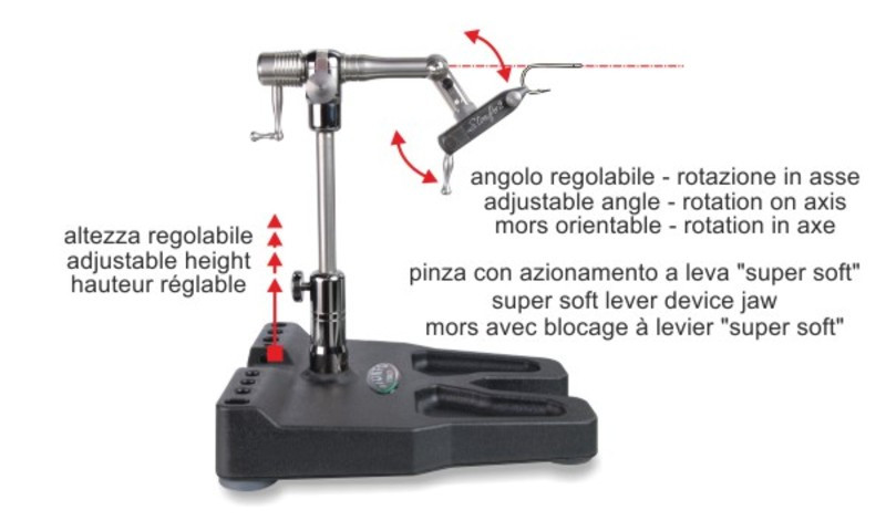 Fly Tying Vises / FREE STANDARD US SHIPPING / Stonfo Elite Fly Tying Vise