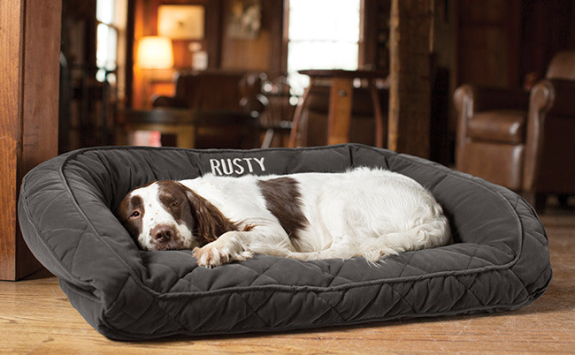 Dog Couch / FREE STANDARD US SHIPPING / Orvis Deep Dish Dog Bed with ...