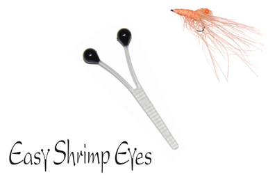 Fly Tying Shrimp & Prawn Eyes / Easy Shrimp Eyes