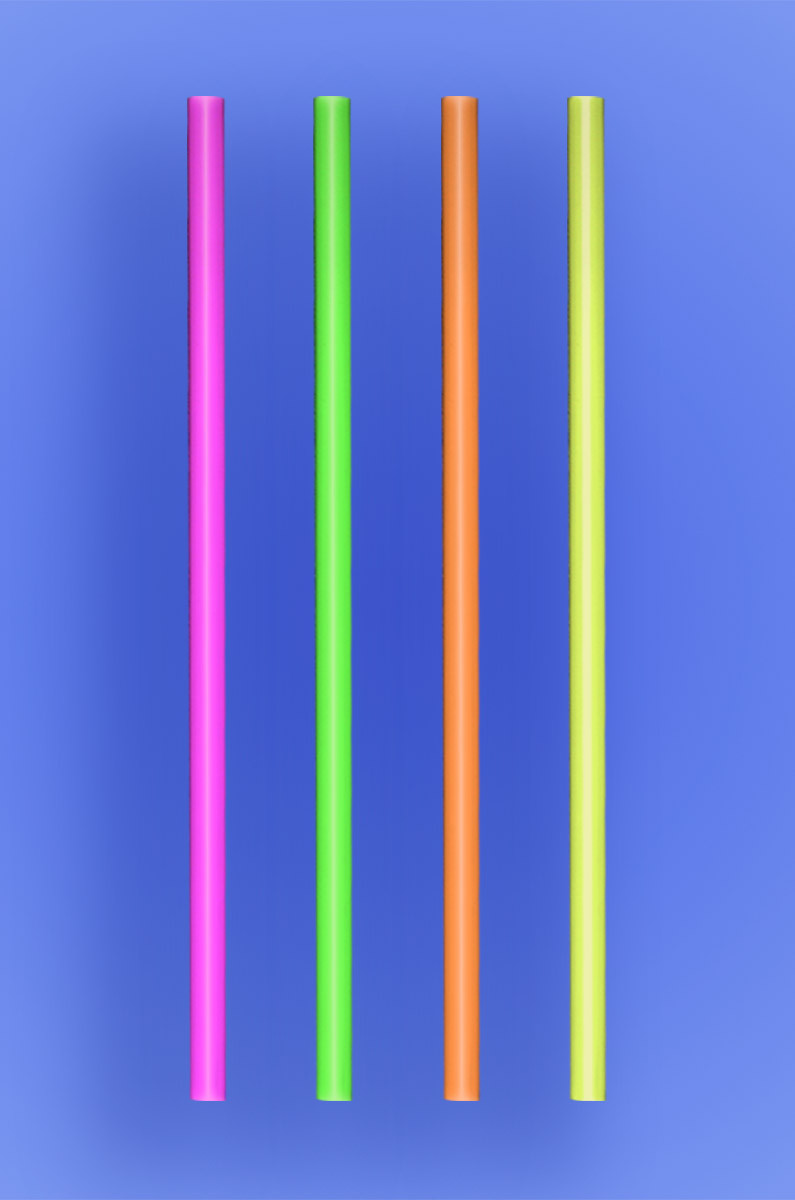 Unwrapped Jumbo Drinking Straws | Wow Plastics Inc.