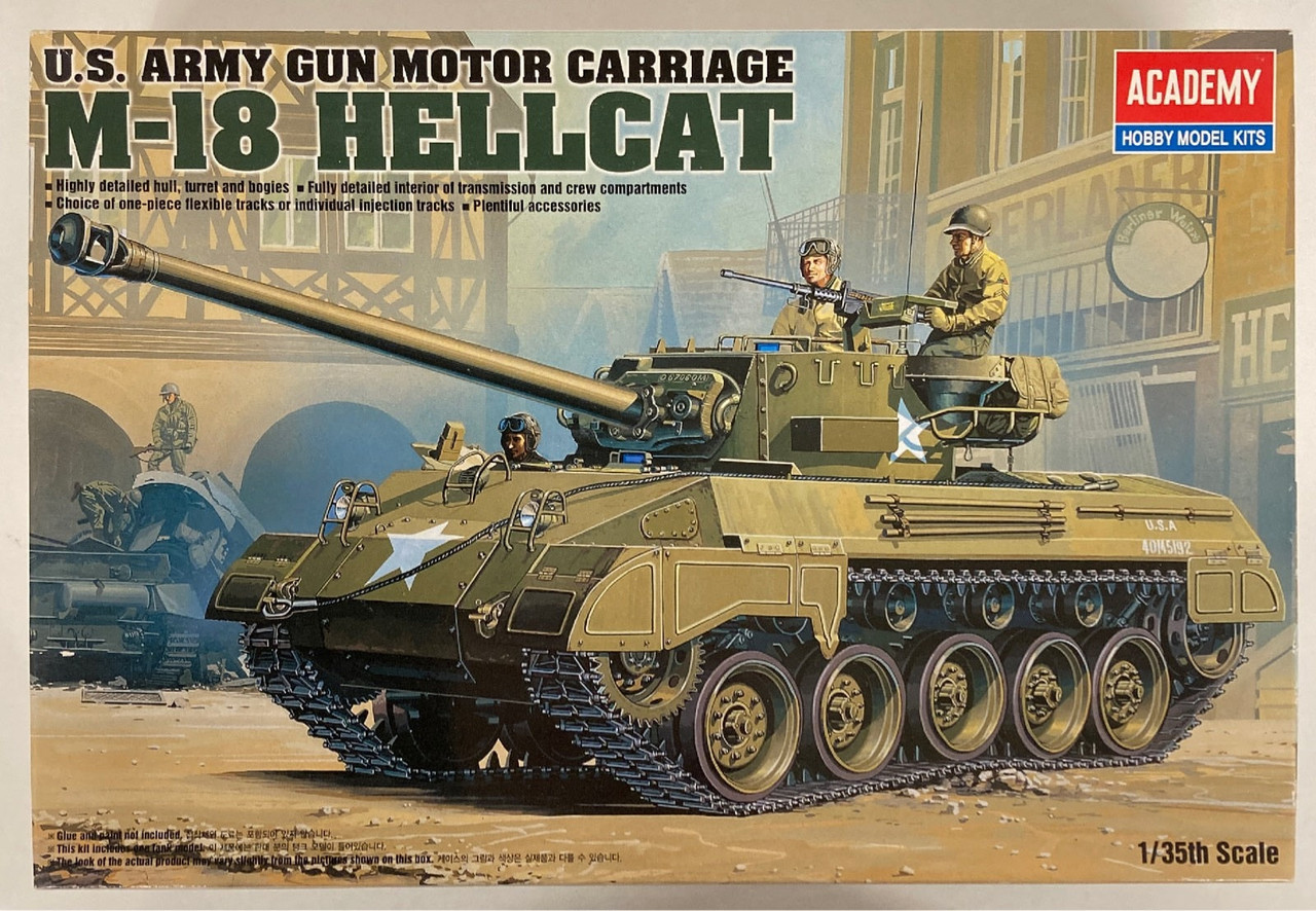 Academy 13255 1/35 M18 Hellcat US Tank