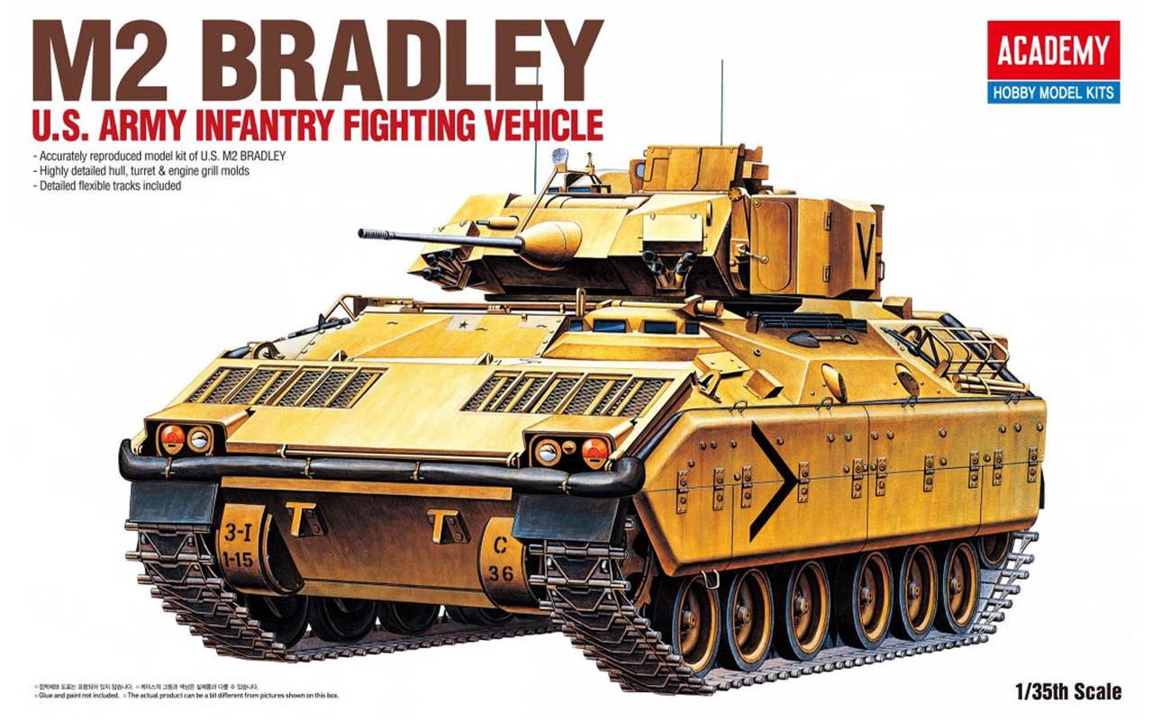Academy Models 13237 M2 Bradley IFV 1/35 Scale Model Kit