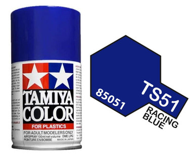 Tamiya 85051 TS-51 Racing Blue Spray Lacquer 100ml
