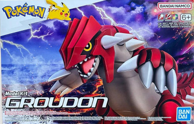 Bandai 2704423 Pokemon Groudon Model Kit - hobbywurks