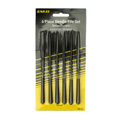 Enkay 450-6C 6pc Needle File Set