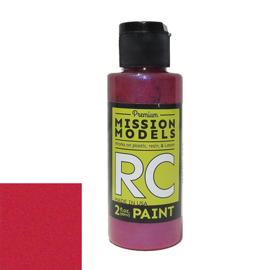 Mission Models RC032 RC Iridescent Candy Red 2oz - hobbywurks