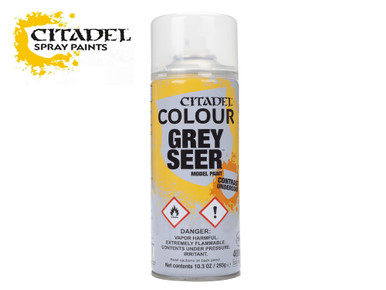Citadel Colour 62-34 Grey Seer Spray Paint (400ml) - hobbywurks