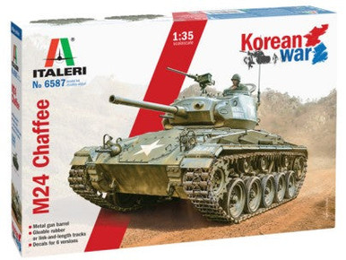 Italeri 6587: 1/35 M24 Chaffee Tank Korean War - hobbywurks