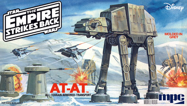 MPC 950 Star Wars: The Empire Strikes Back AT-AT 1/100 Scale Model Kit ...