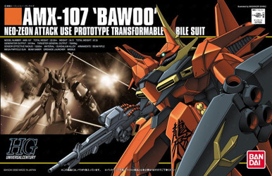 Bandai 5063141 #015 AMX-107 Bawoo Neo-Zeon Attack Use Prototype ...