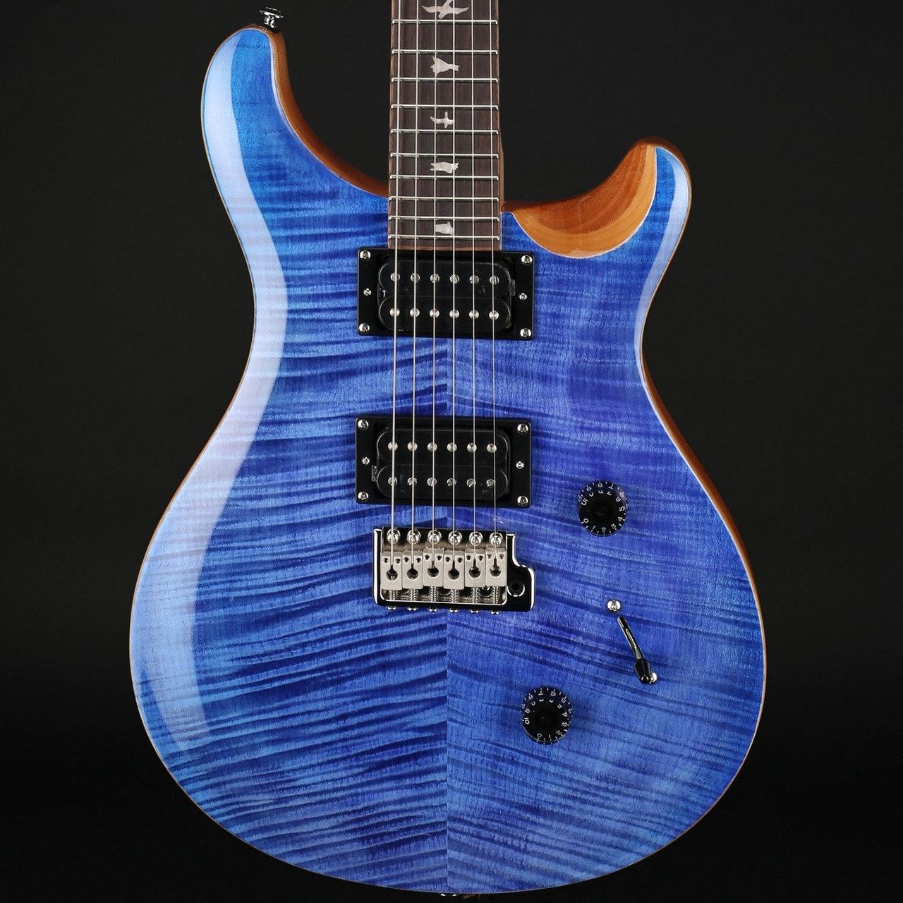 PRS SE Custom 24 in Faded Blue with Gig Bag - Wildwire Guitars