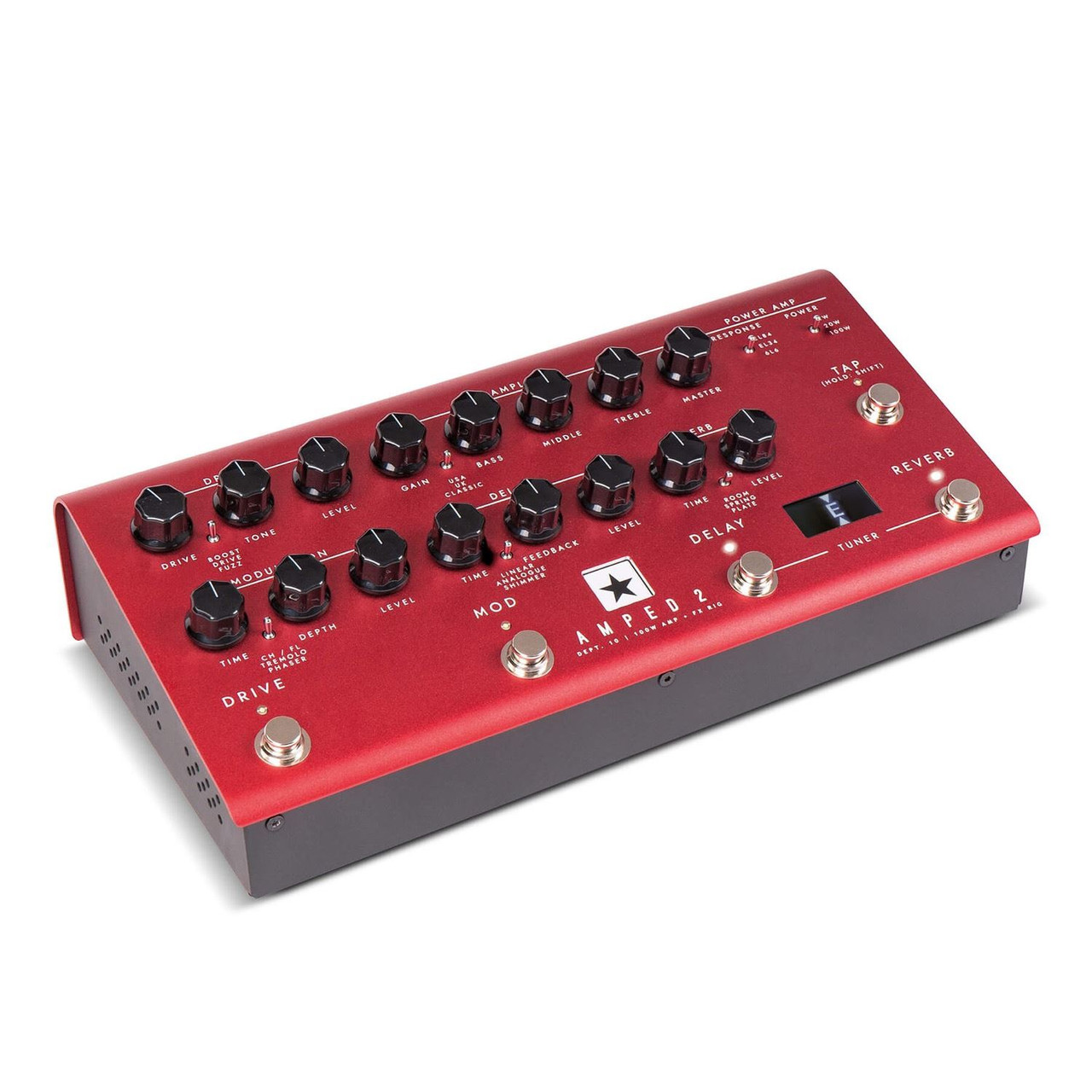 Blackstar Dept. 10 Amped 2 100 Watt Amplifier Pedal with Effects ...
