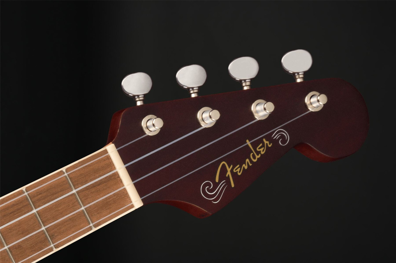 Fender Avalon Tenor Ukulele, Walnut Fingerboard in 2-Color Sunburst ...