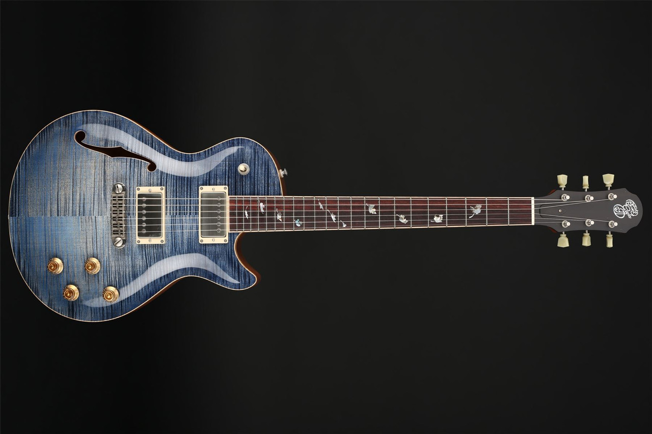 Patrick James Eggle Macon Master Grade Carve Top Semi-Hollow with ...