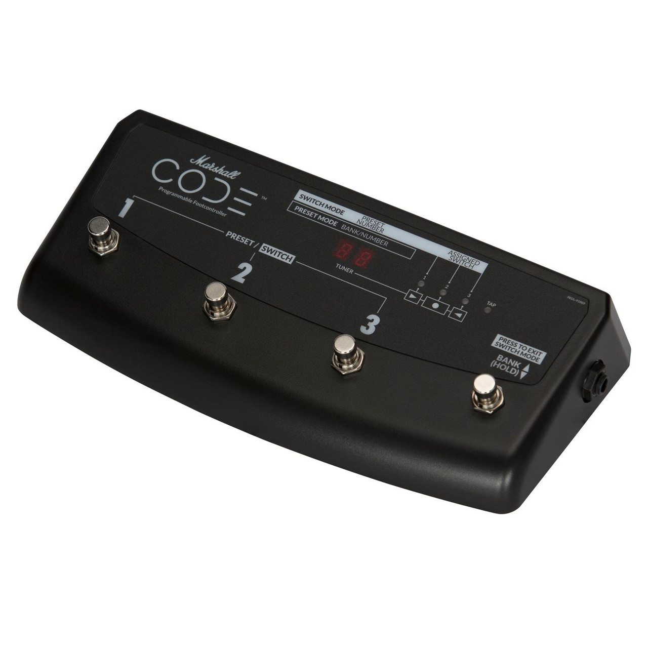 Marshall PEDL-91009 Code 4 Way Programmable Footswitch for Code - Wildwire Guitars