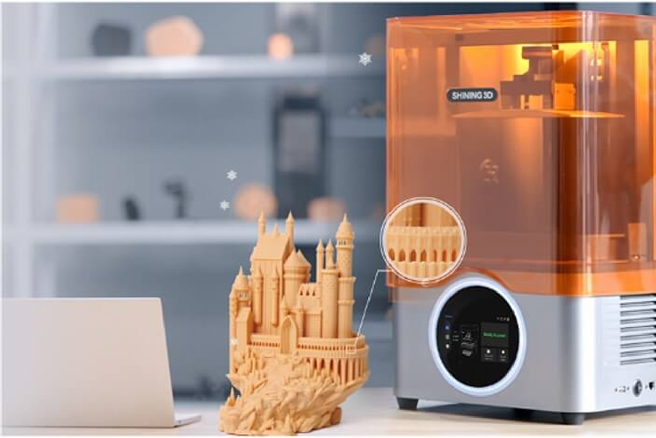 Shining 3d High Precision Resin 3d Printer With Accufab