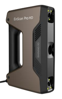 Einscan Pro HD handheld 3D scanner