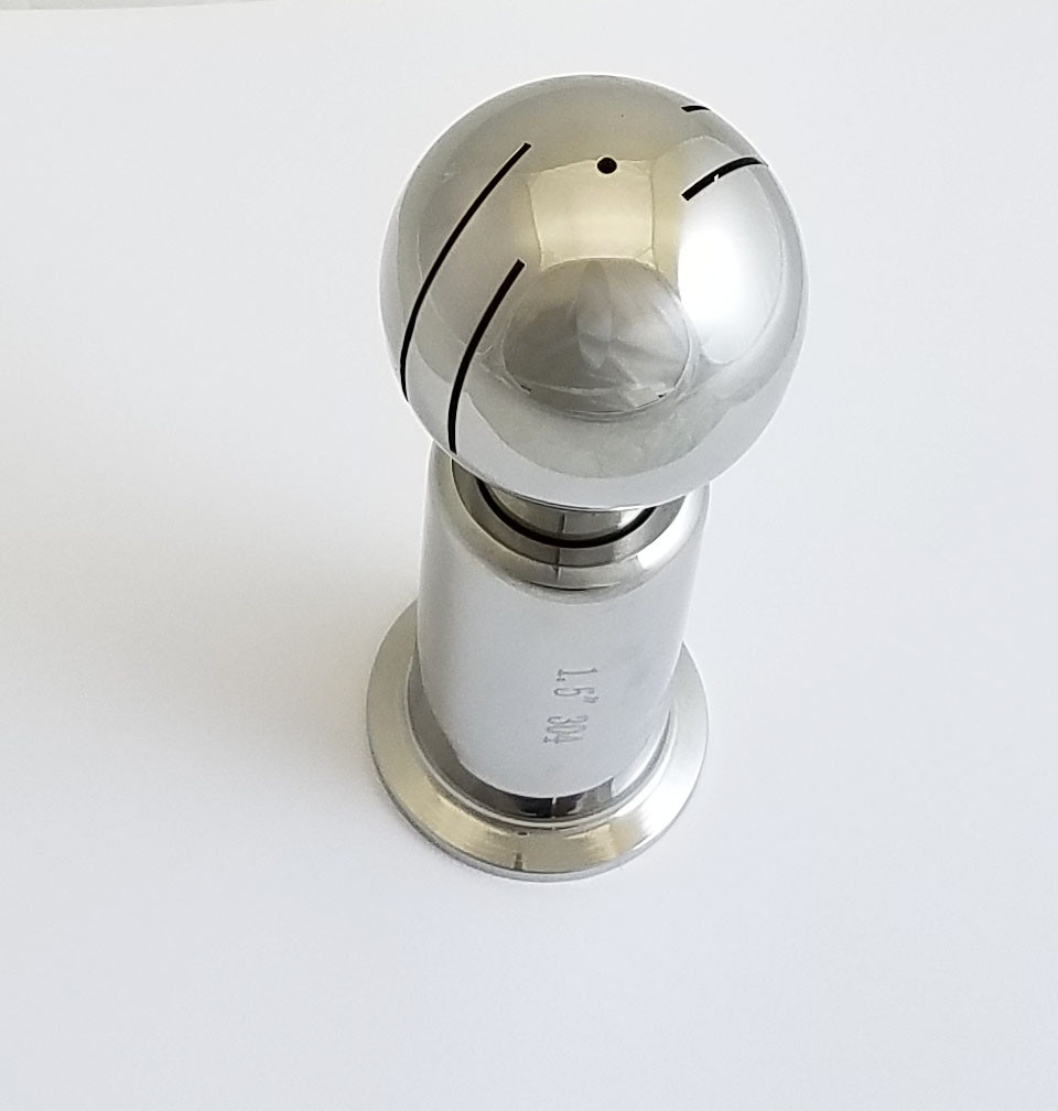 CIP Spray Ball 304 Stainless 1.5" TC 2" Ball 53mm