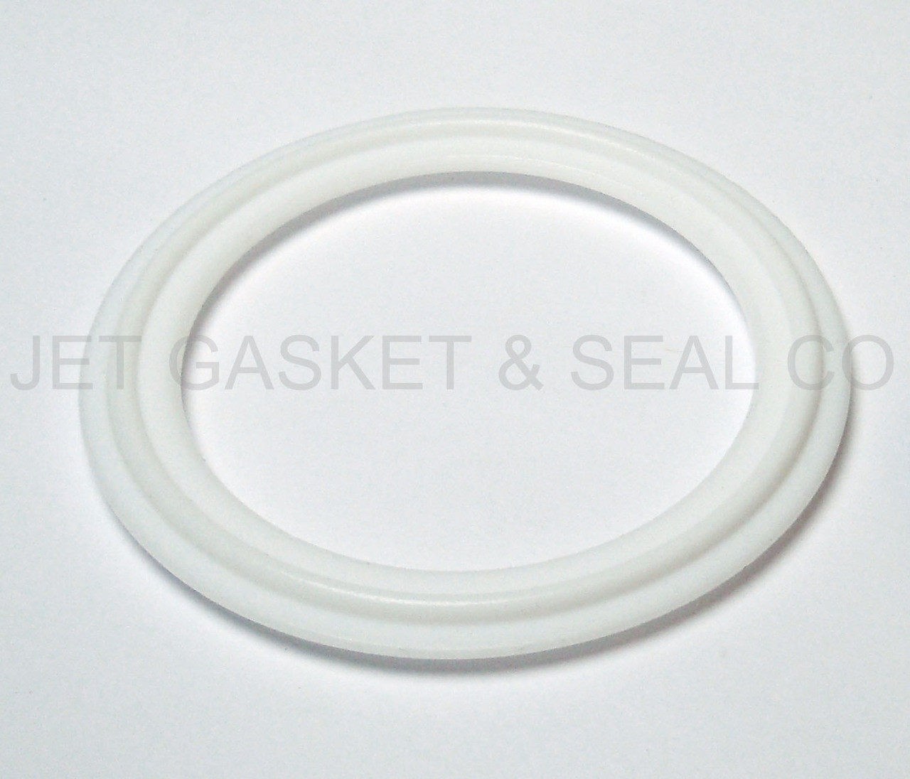 5" White Teflon 100% Virgin PTFE Tri-Clamp Gasket - Brewery Gaskets